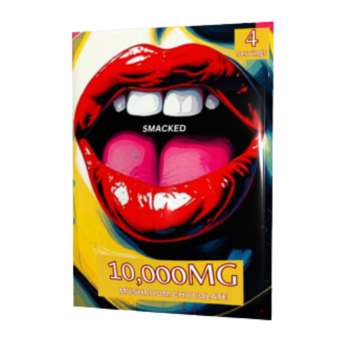 MAGIC MUSHROOM CHOCOLATE (100,000 MG PER BOX) DARK CHOCOLATE (BOX OF 10 ...